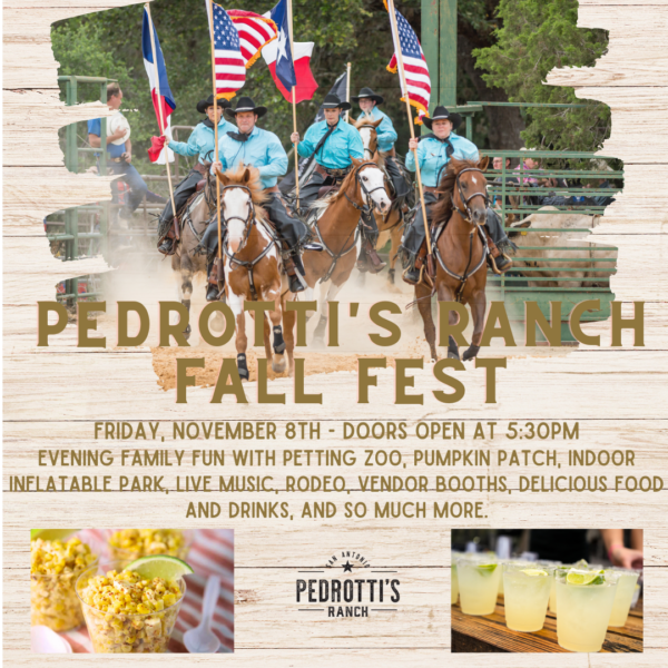 Pedrotti’s Ranch Fall Fest - Helotes Chamber of Commerce